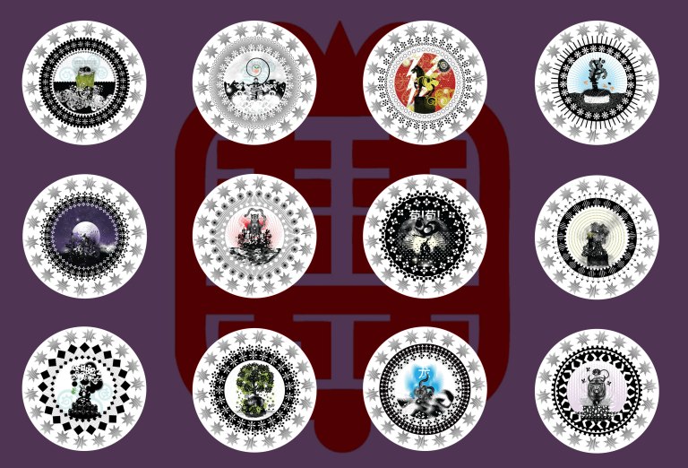 ZODIAC ~ 12 PLATES | A PLACE TO CELEBRATE